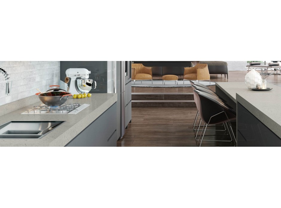 Beige Concrete - Finition Compac Poli - Marbrerie Francaise